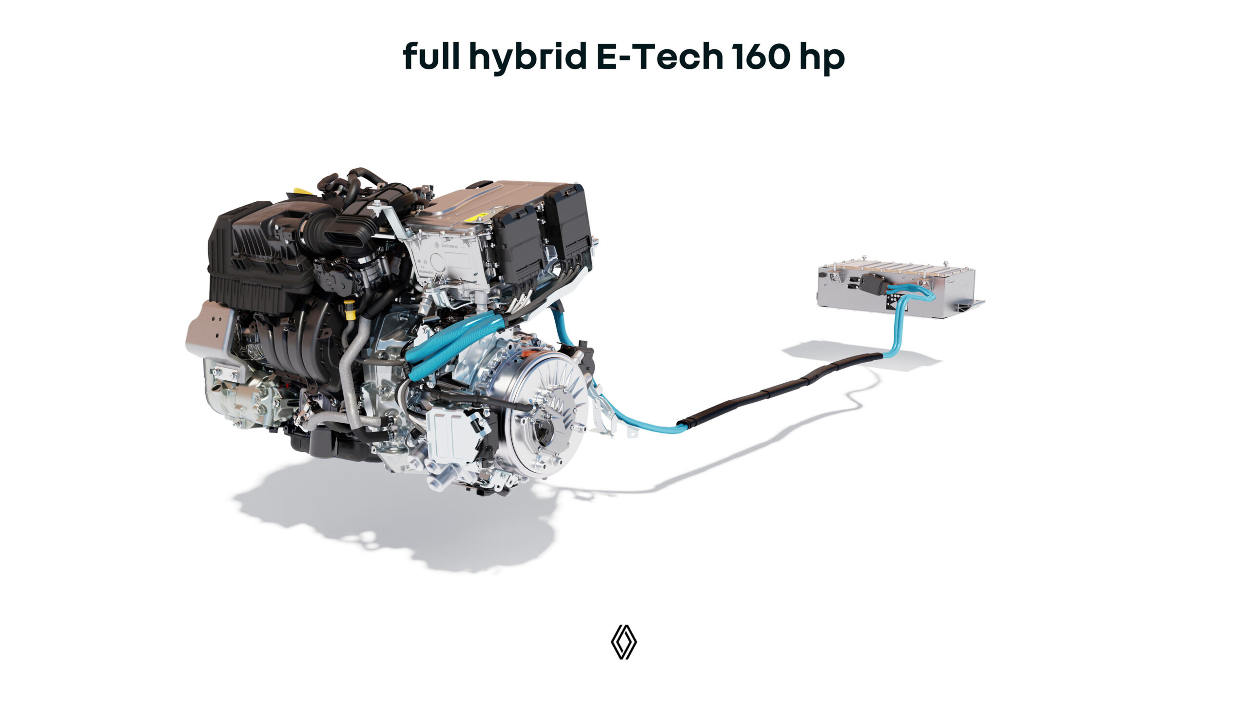 Nieuwe krachtige en efficiënte Full hybrid E-Tech 160-aandrijflijn voor ...