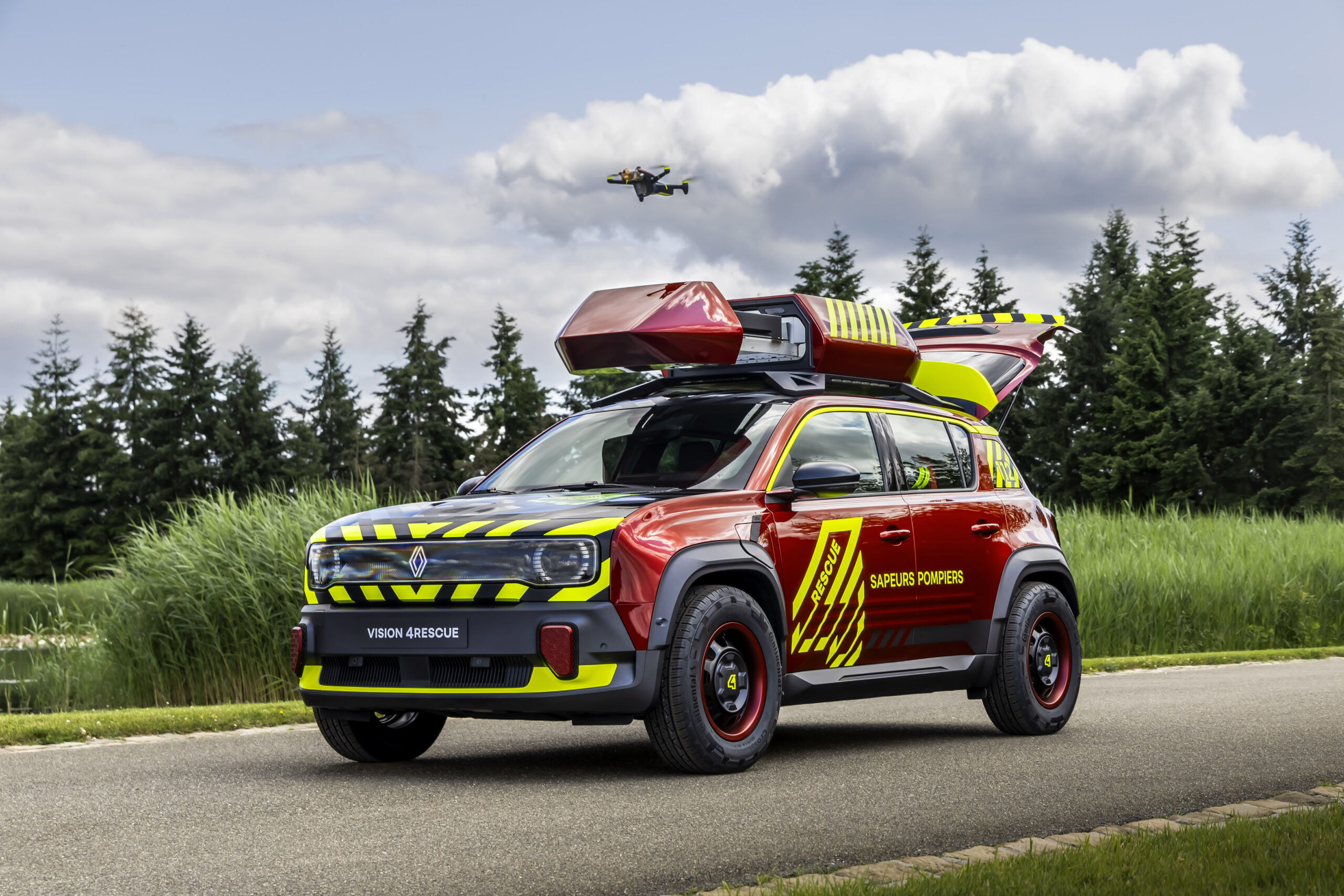 Vision 4rescue: een innovatieve demo-auto voor de hulpdiensten